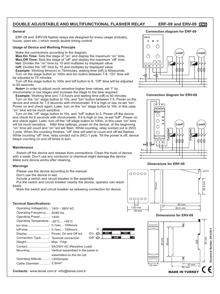 Erf Erv 09 - Ing | PDF
