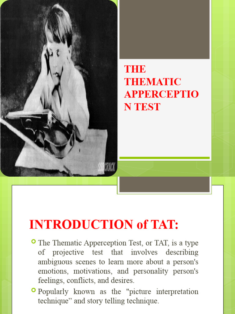 Anam Sardar (TAT) | PDF | Psychological Testing | Psychology