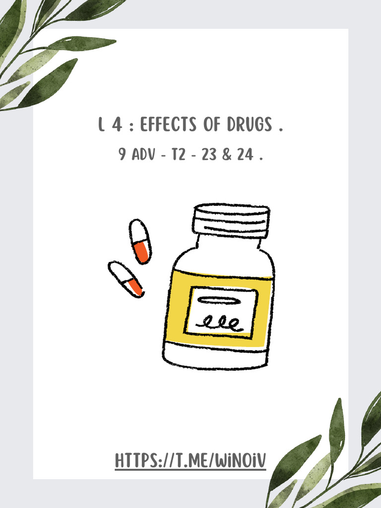 Effects - of - Drugs - Grade - 9 - Adv - ? | PDF | Psychoactive Drugs ...