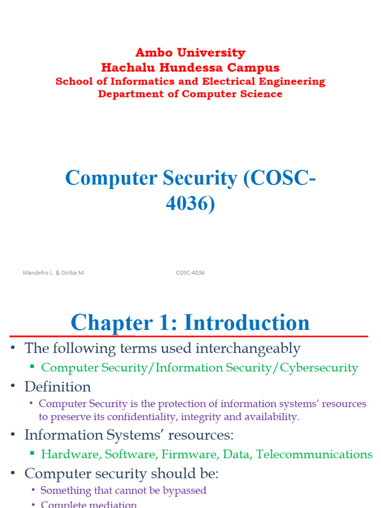 Chapter 1 - Introduction | PDF