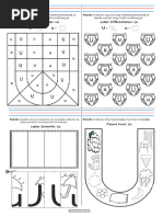 Letrang Ii Kindergarten Worksheets | PDF