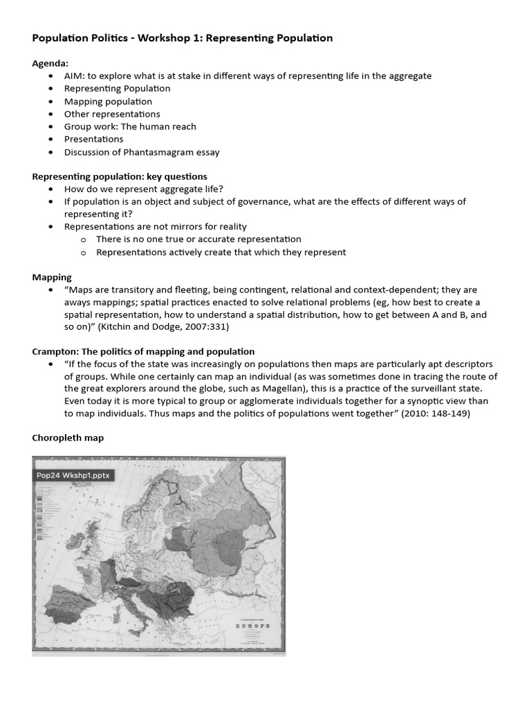 Exploring Population Representation Dynamics | PDF