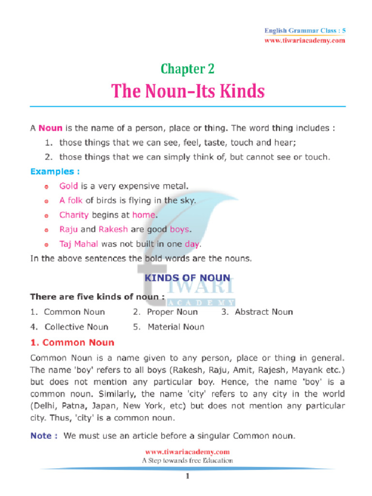 Eng Grade 5 CH 1 | PDF