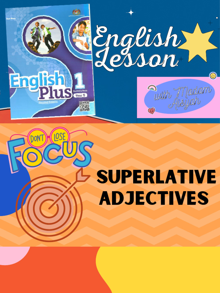 Year 5; Unit 3- Wild Life (Superlative Adjectives) | PDF