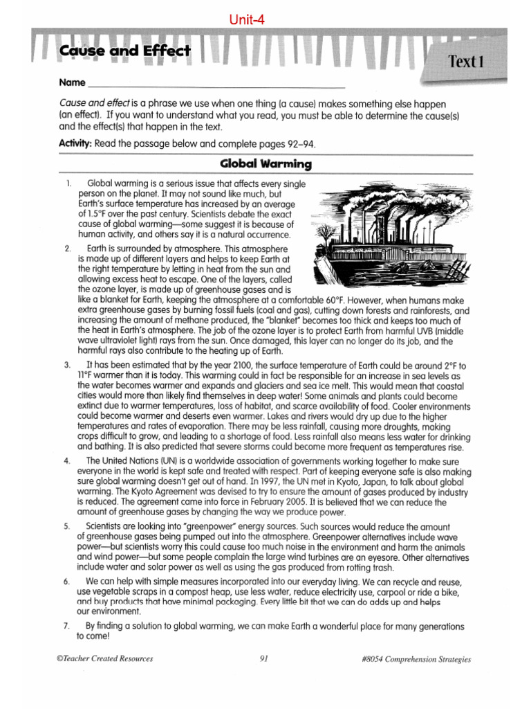 Unit-4 Targeting Comprehension Exercises | PDF