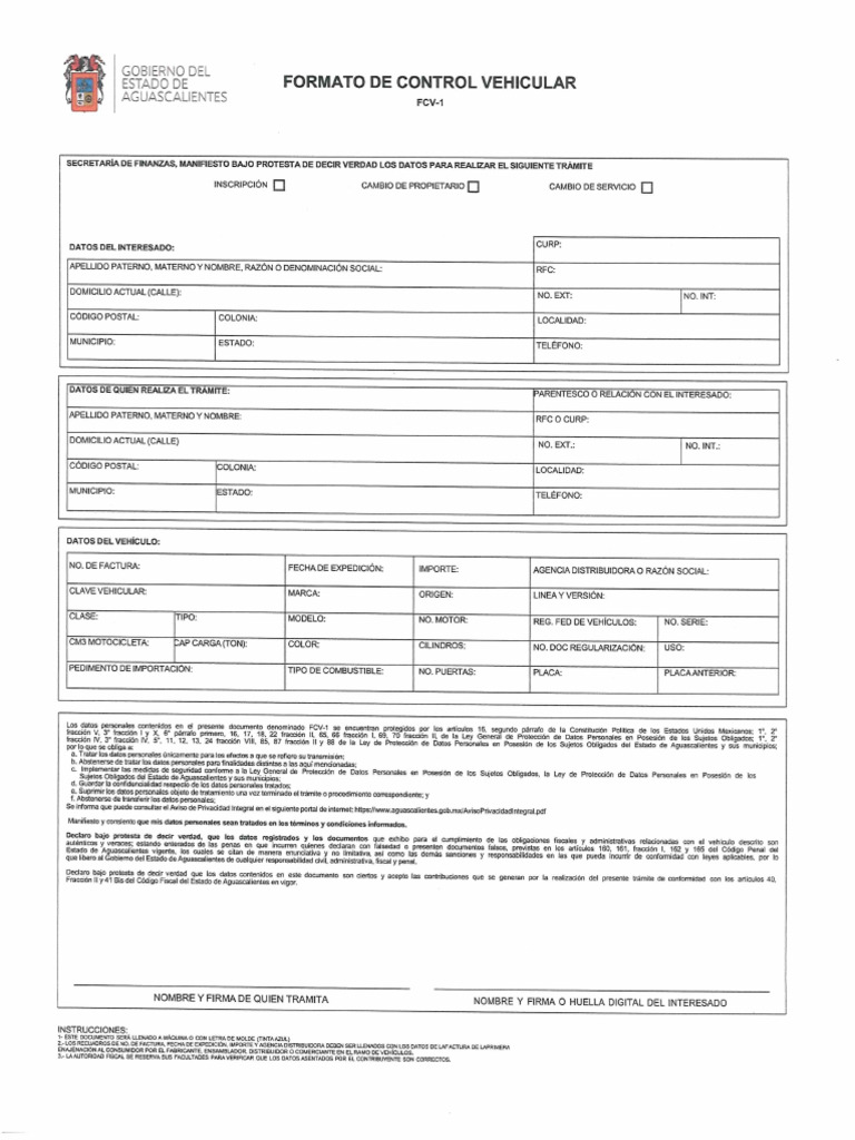 VF - FCV-1 Editable - 0208'22 | PDF