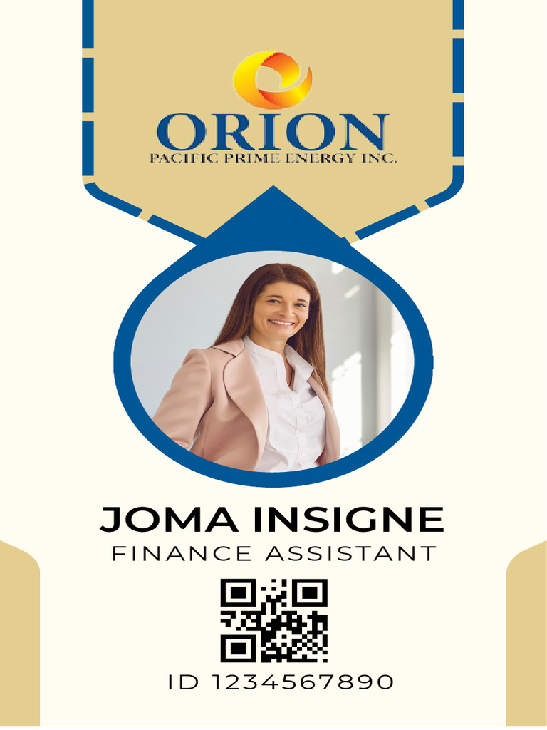 Green Modern Office Manager ID Card | PDF