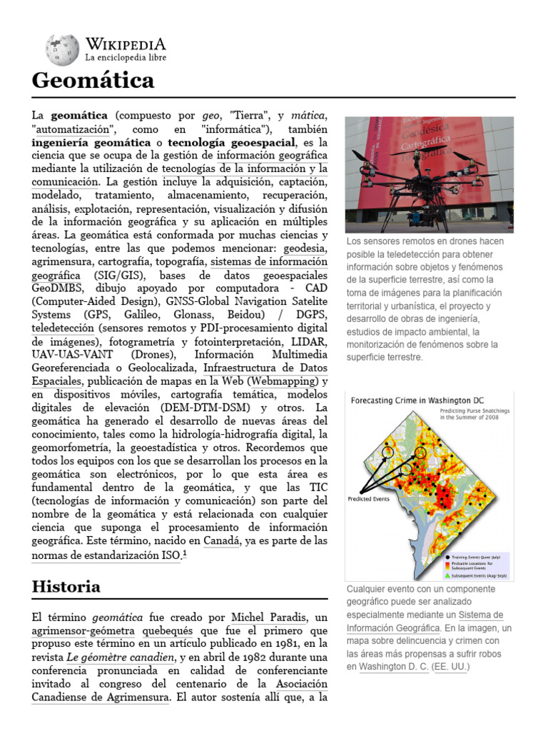 Geomática | PDF