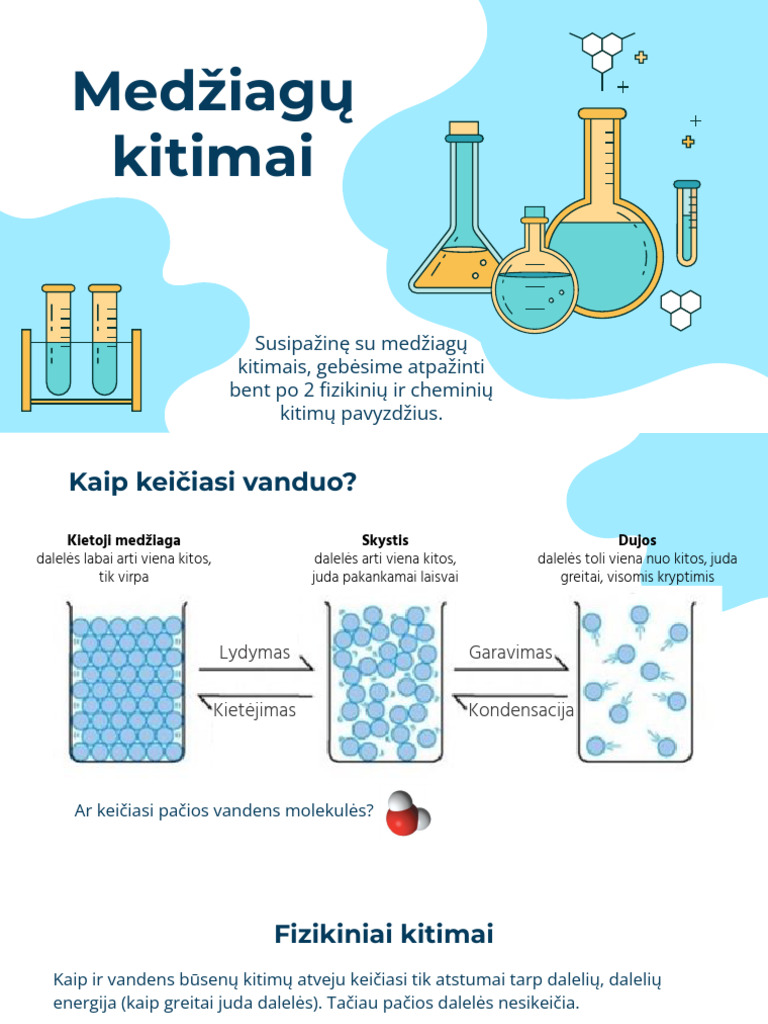 6-V-01 Medziagu Kitimai | PDF