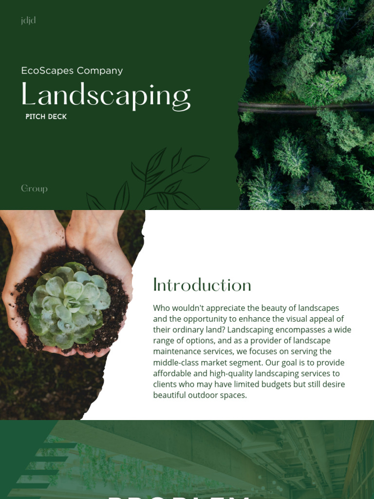 EcoScapes: Affordable Landscaping Solutions | PDF