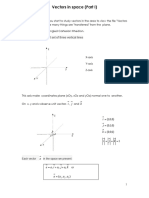 Vectors Basic Formula Sheet | PDF | Euclidean Vector | Plane (Geometry)