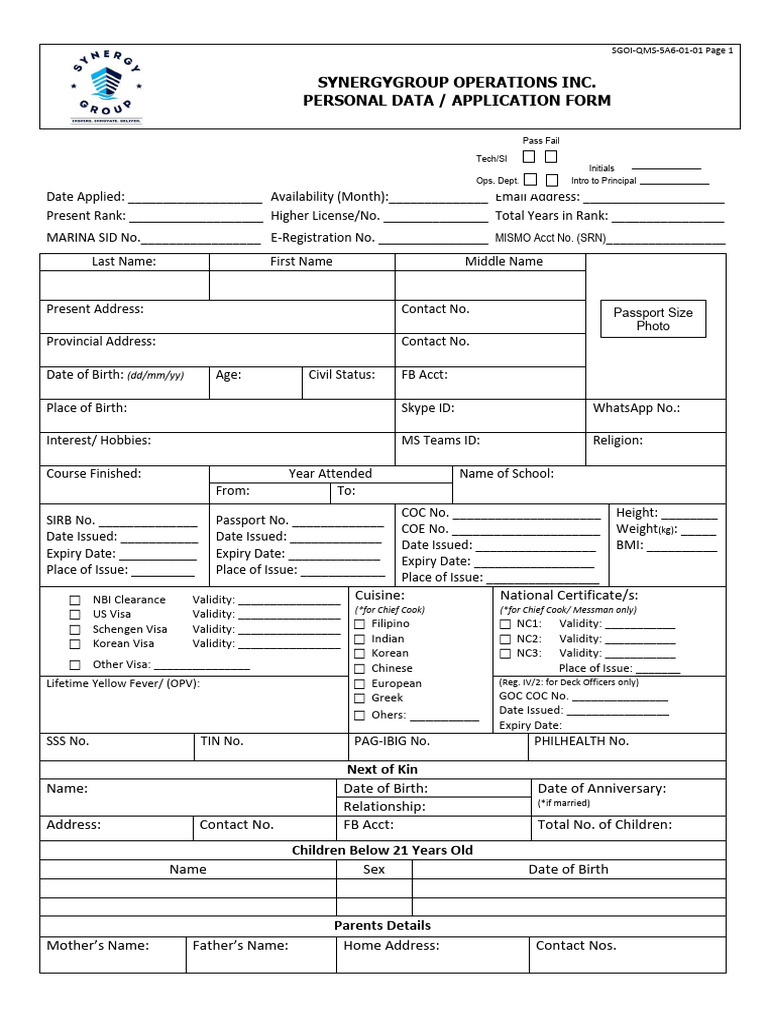 Sgoi - Application Form 2022 | PDF | Privacy | Computer Security