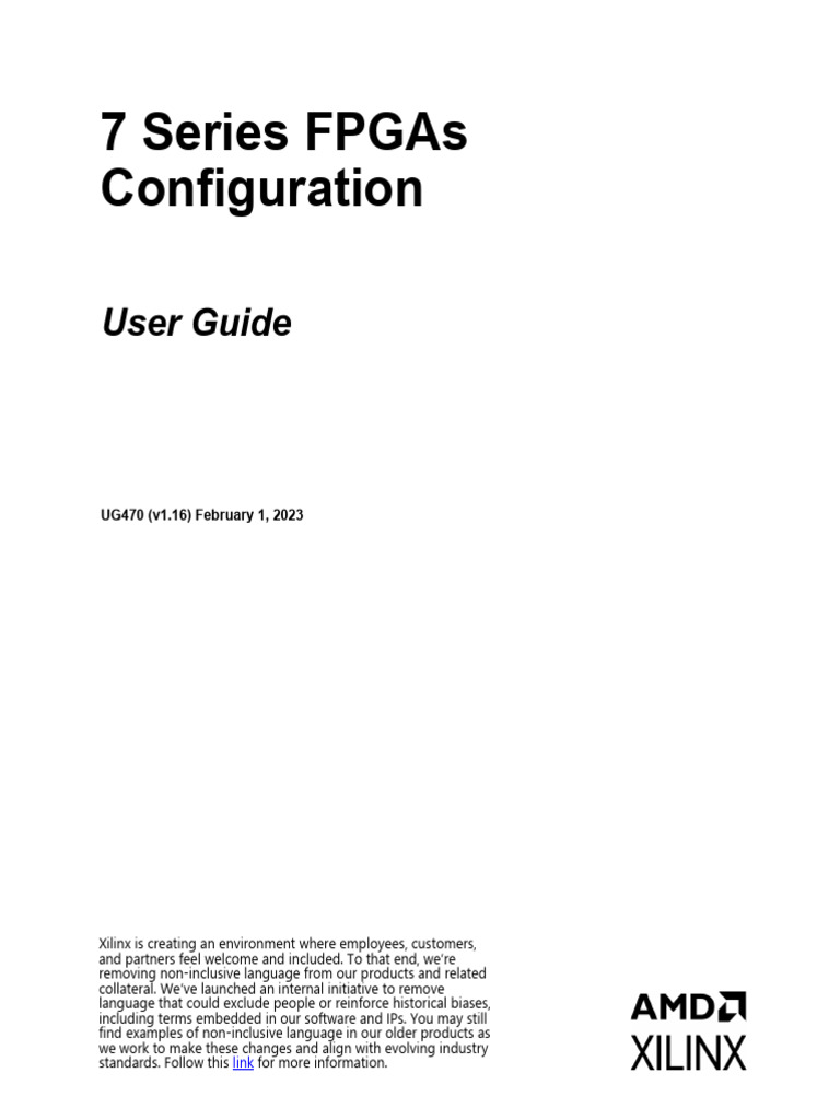 7 Series FPGAs Configuration User Guide | PDF