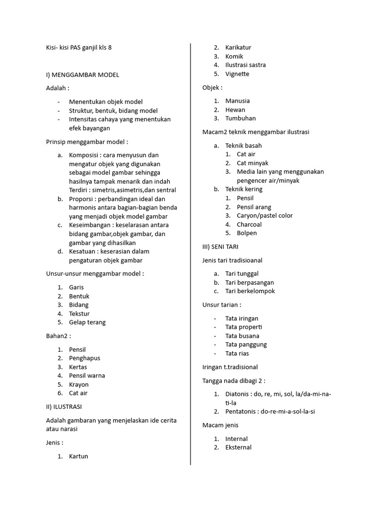 Kisi2 Enbud Pas | PDF