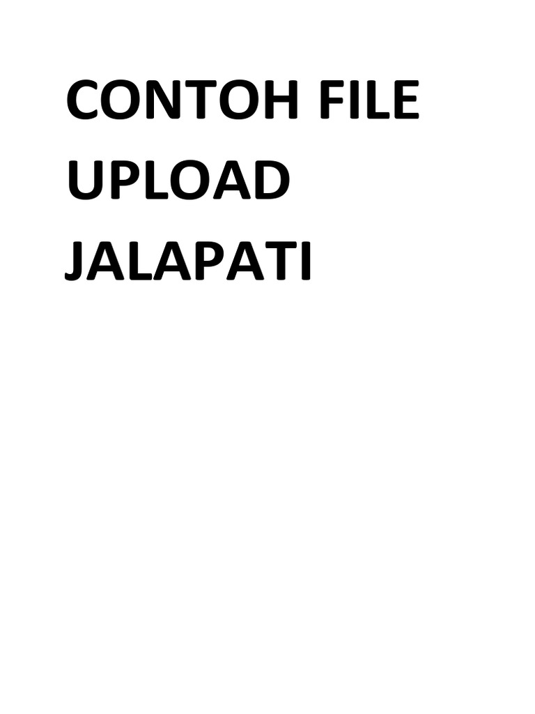 Contoh File | PDF