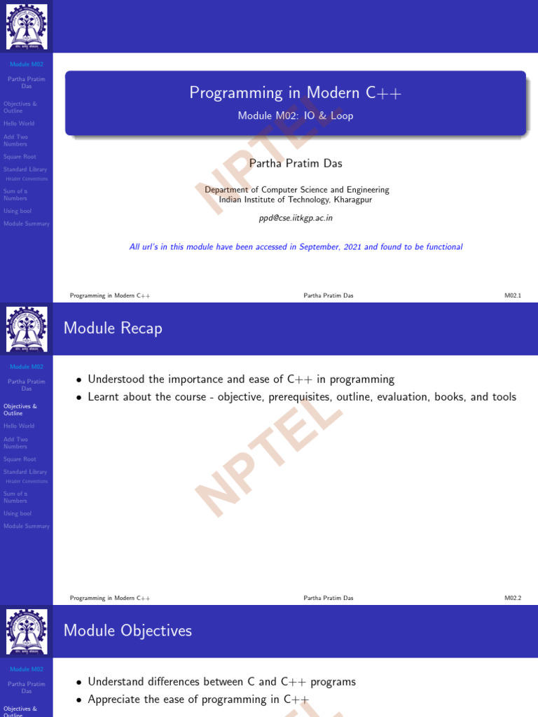 Module 02 | PDF | Namespace | C++