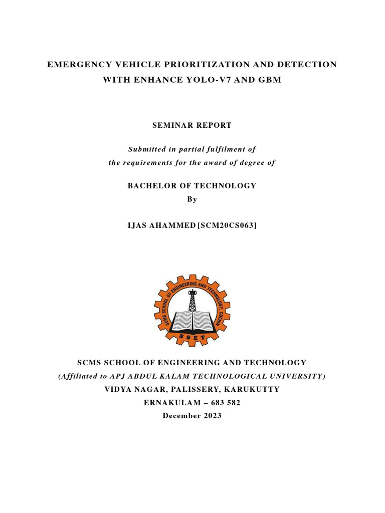 Seminar Report | PDF