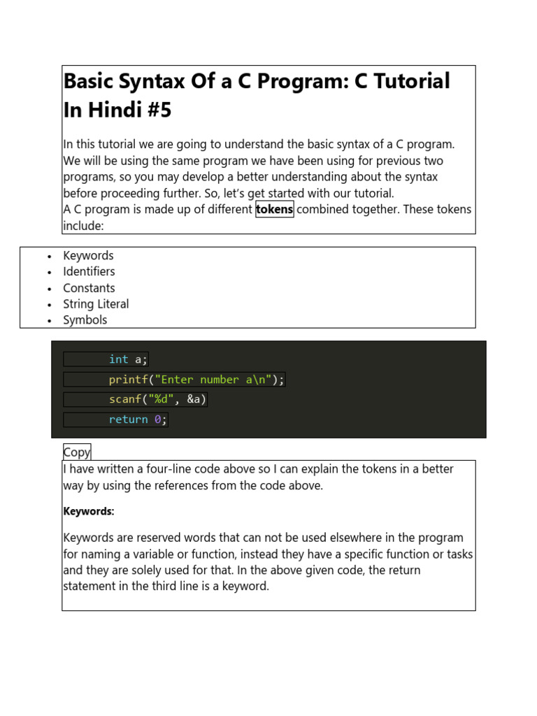 Day 2 Clang | PDF | Integer (Computer Science) | Variable (Computer ... Day 2 Clang | PDF | Integer (Computer Science) | Variable (Computer ...