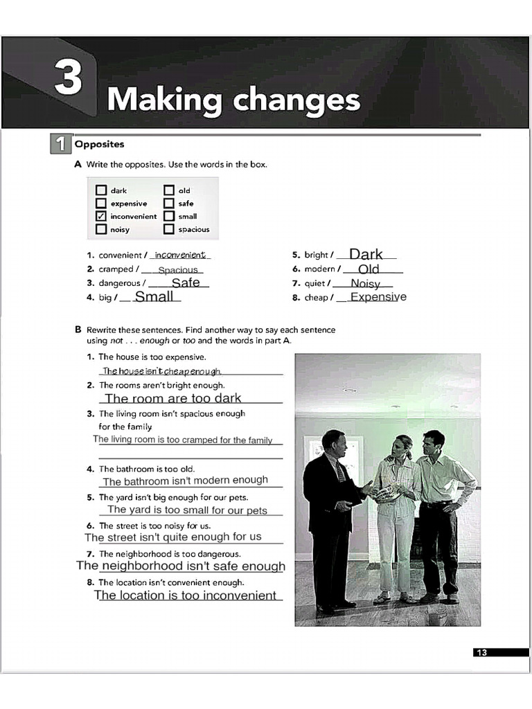 Unit 3 Exercise 1) | PDF