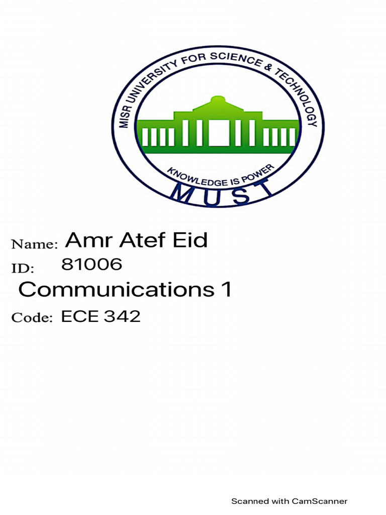 Communication Assignment | PDF