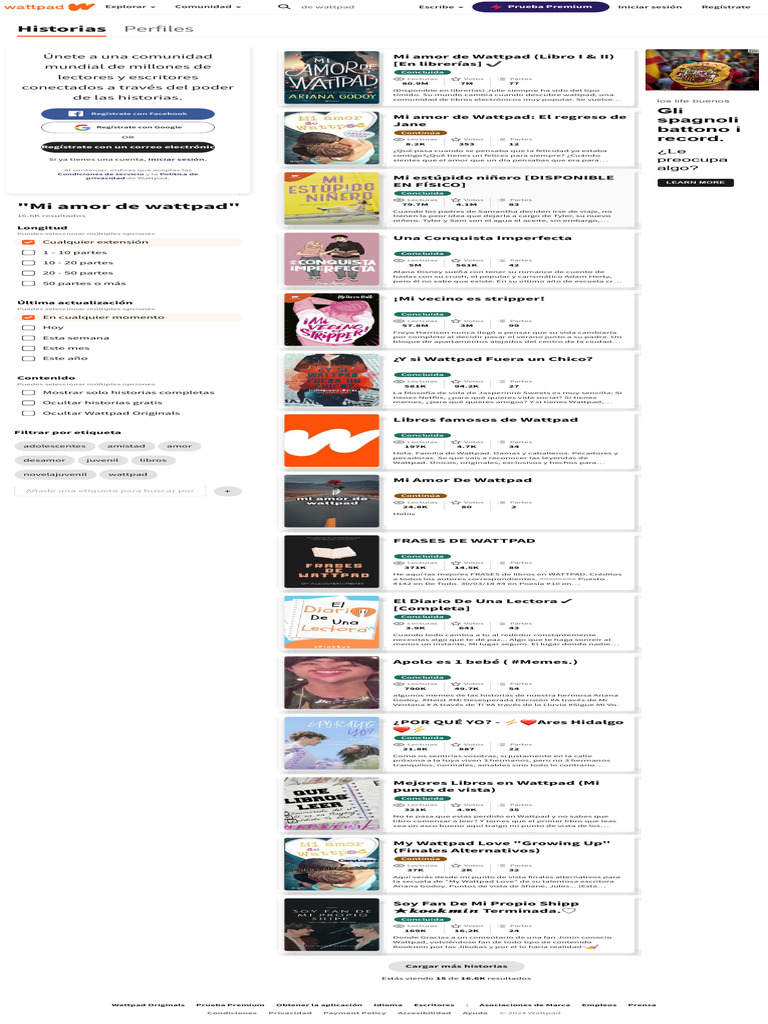 Mi Amor de Wattpad - Wattpad | PDF