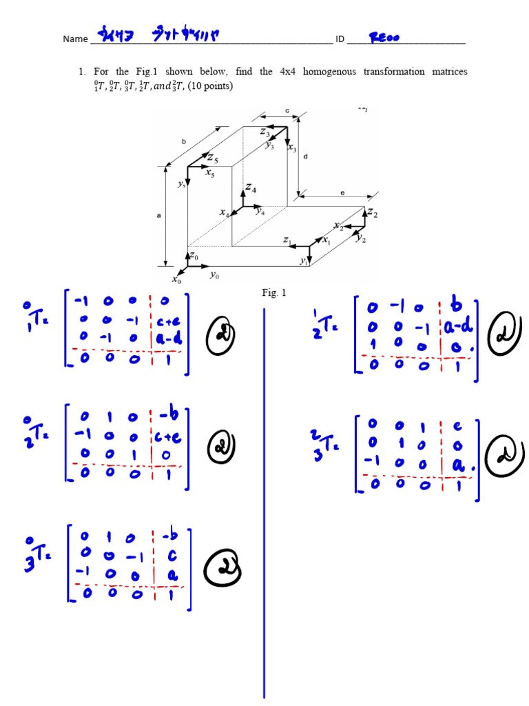 Midterm - IMR - 65 - 2-1 Solution | PDF | Mathematical Objects | Linear Algebra