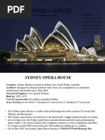 Case Study - The Sydney Opera House Construction | PDF