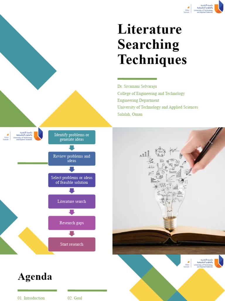 Literature Searching Techniques | PDF | Citation | Cognitive Science