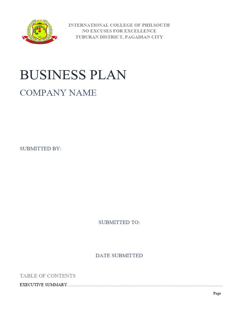 Grade 12 ABM Business Plan Guide | PDF | Marketing | Competitive Advantage