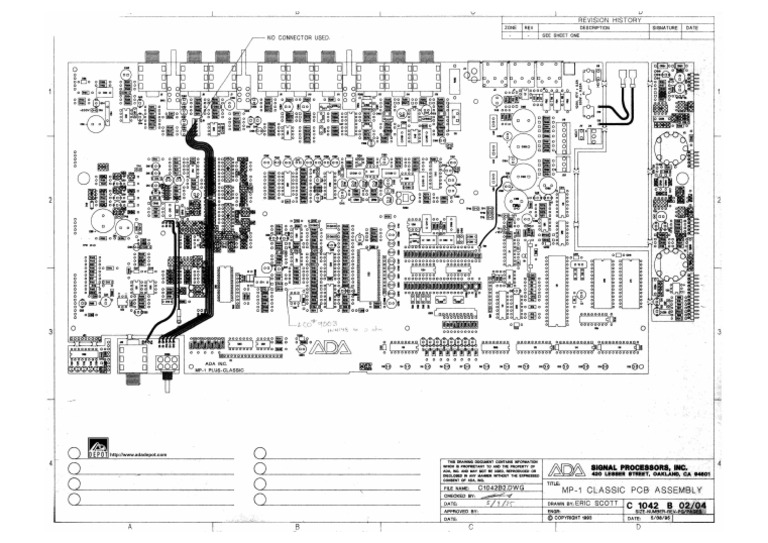 ADA MP 1 Classic PCB Assembly | PDF