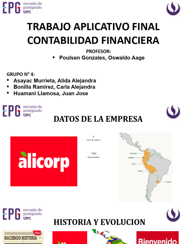Informe Financiero de Alicorp 2022 | PDF | Comercio | Contabilidad