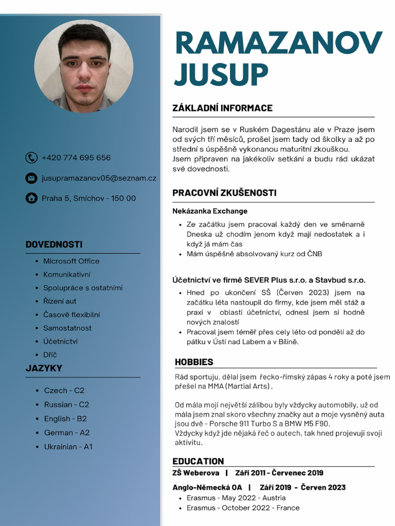 CV JR | PDF
