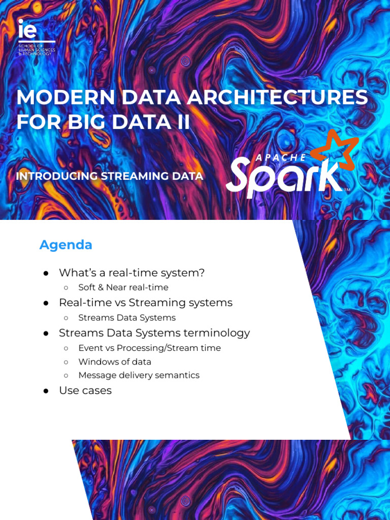 Streaming Data Systems Overview | PDF | Real Time Computing | Information Technology