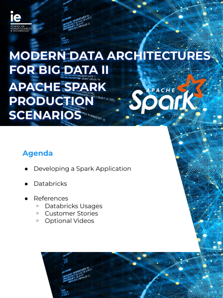 Lecture #12.1 - Apache Spark - Production Scenarios | PDF | Apache ... Lecture #12.1 - Apache Spark - Production Scenarios | PDF | Apache ...