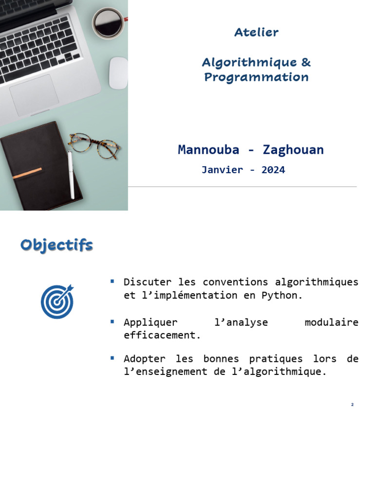 Atelier Programmation 2024 1 | PDF