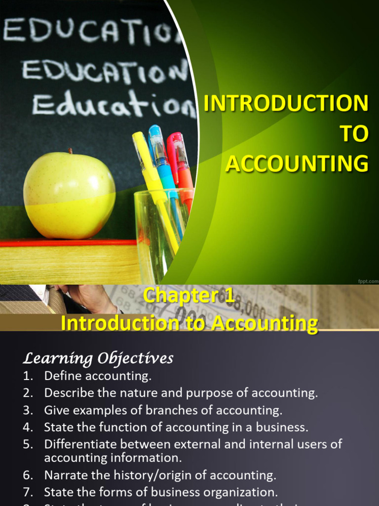 Introduction To Accounting | PDF | Accounting | Financial Statement
