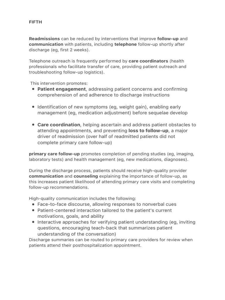 Fifth | PDF | Self-Improvement | Wellness