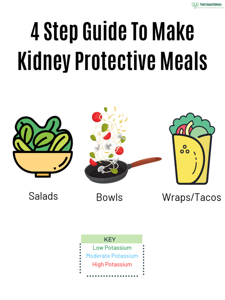 4 Step Guide To Kidney Protective Meals-1 | PDF
