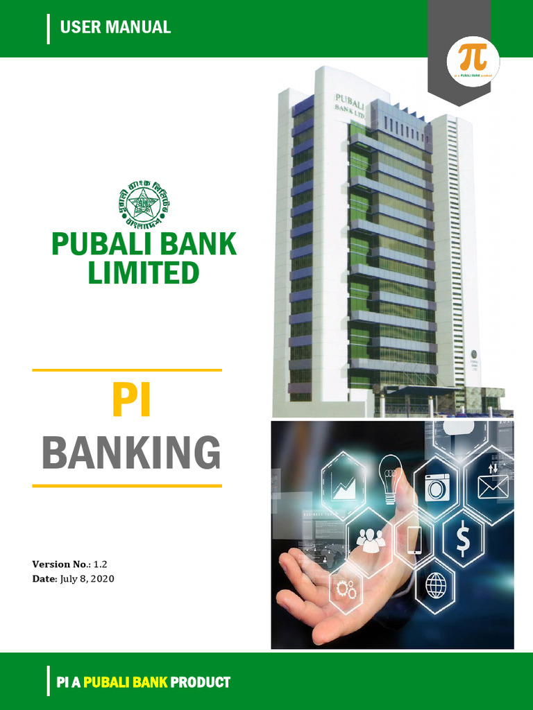 PI_Banking_UserManual_V1_4 | PDF | Cheque | Payments