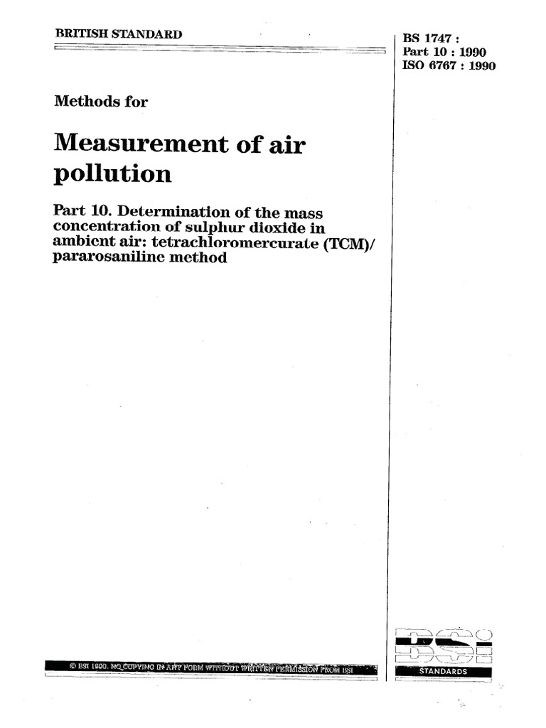 BS 01747-10-1990 (ISO 6767-1990) Scan | PDF