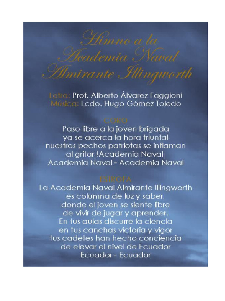 Himno A La Anai-Letra | PDF