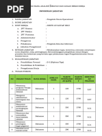 Standar Anjab Dan ABK Pengadministrasi Perkantoran | PDF