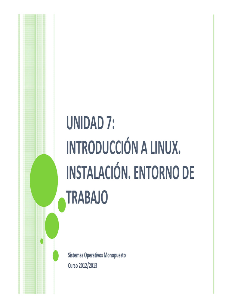 Som Ut7 | Descargar gratis PDF | Unix | Distribución de Linux
