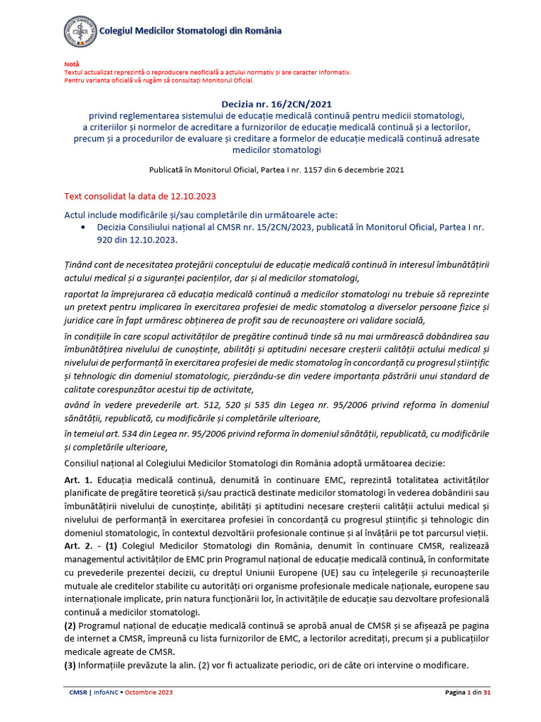 DCN 16 - 2CN - 2021 EMC Rev2023.10.12 | PDF