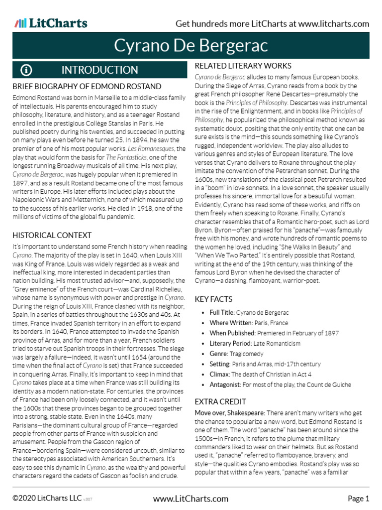 Cyrano de | PDF