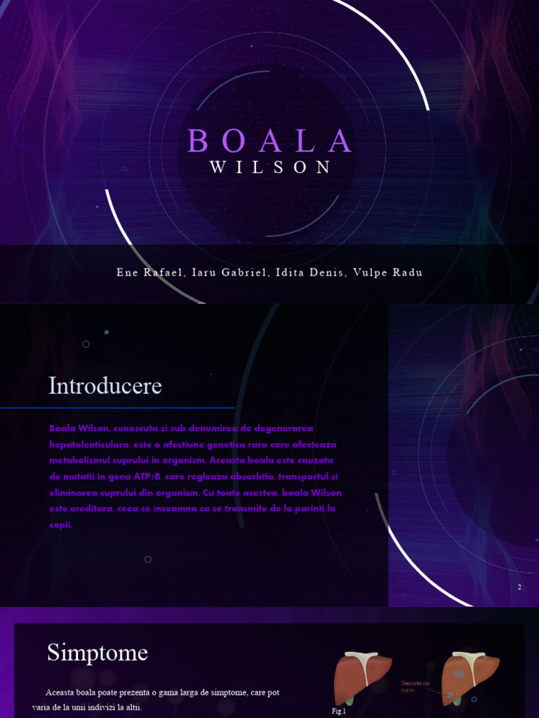 Boala Wilson | PDF