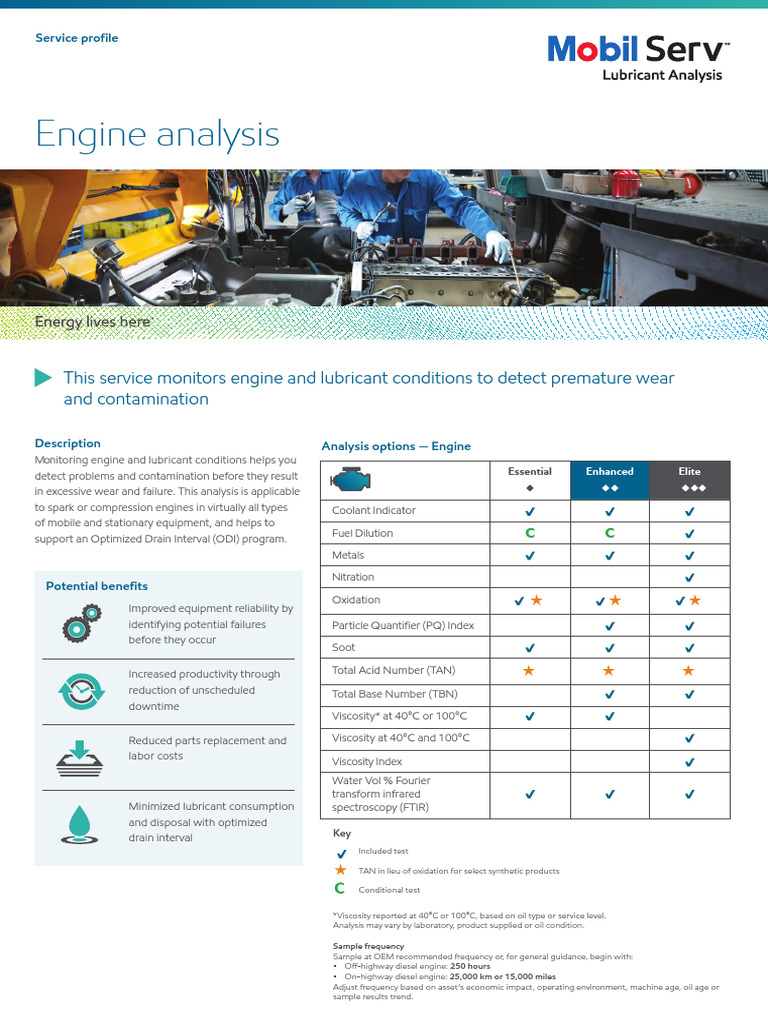 engine-analysis | PDF | Lubricant | Motor Oil
