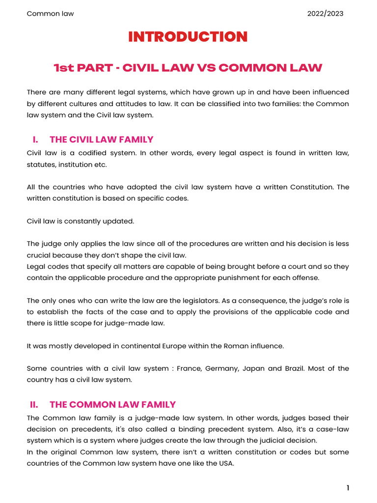 Common Law | Download Free PDF | Common Law | Equity (Law)