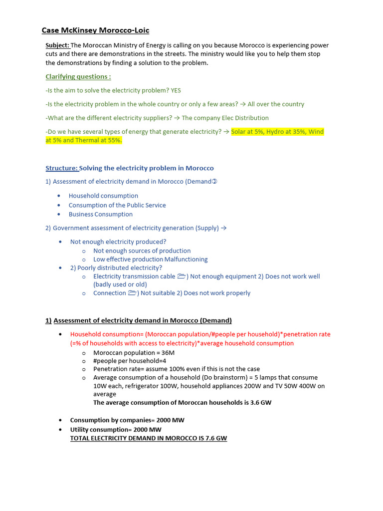Moroccan Ministry of Energy | PDF | Power Station | Wind Power