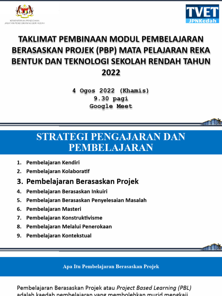 Taklimat PBL | PDF
